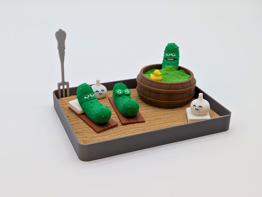 Pickle Zen Garden – UglaForge - Oddly Creative Gifts