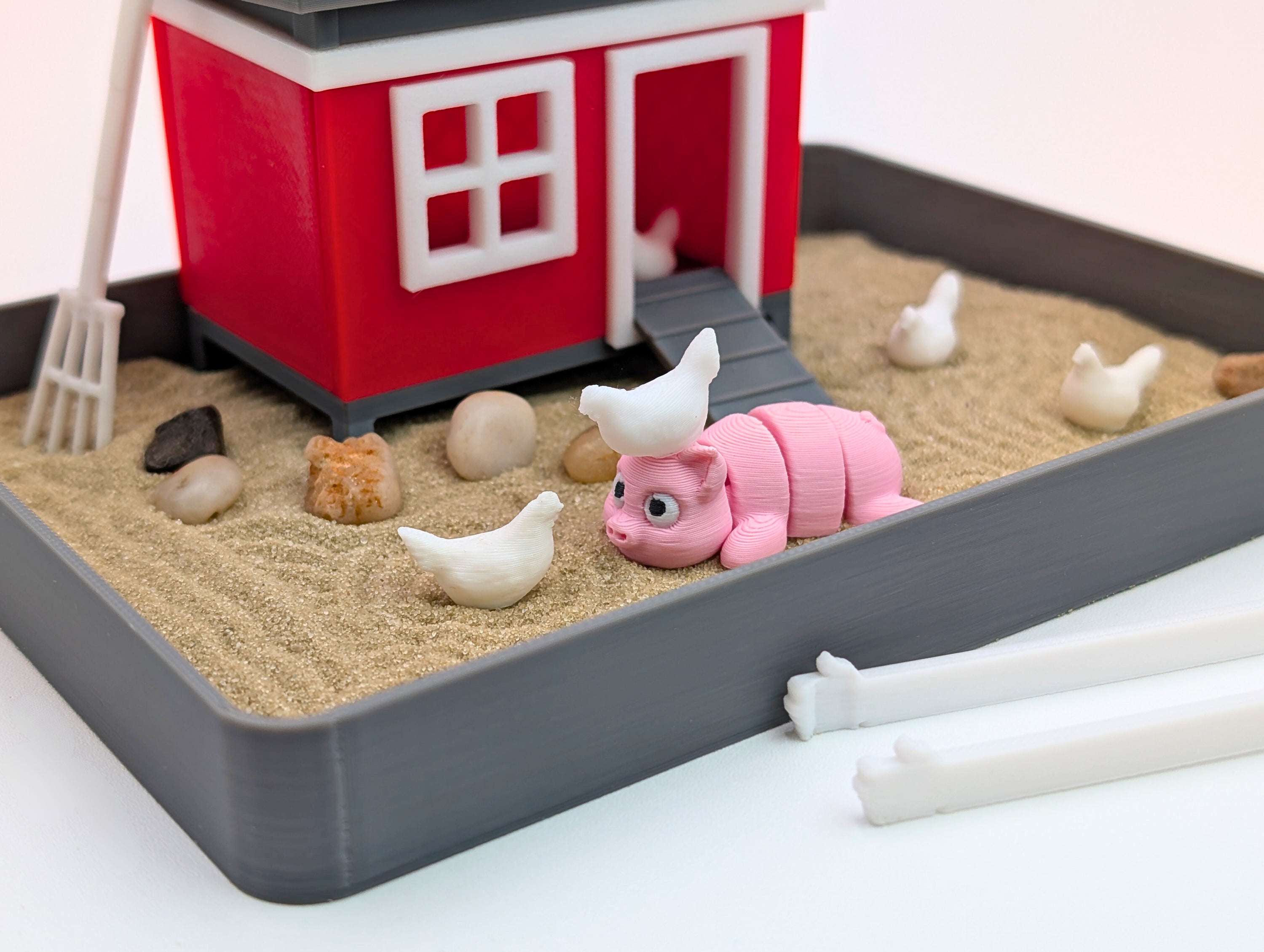 Chicken Zen Garden – UglaForge - Oddly Creative Gifts
